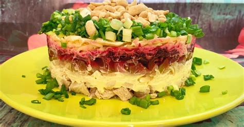 Салат «Пикантный рецепт с фото пошаговый от Анжела Плешкова 💋👩🏻‍🍳 Овкусе ру