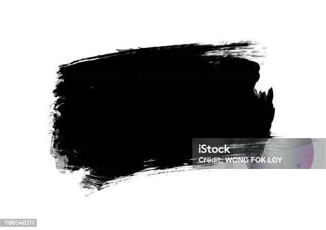 디자인 배경 요소에 대한 검은 색 그래픽 패치 브러시 스트로크 0명에 대한 스톡 사진 및 기타 이미지 0명 검은색 디자인