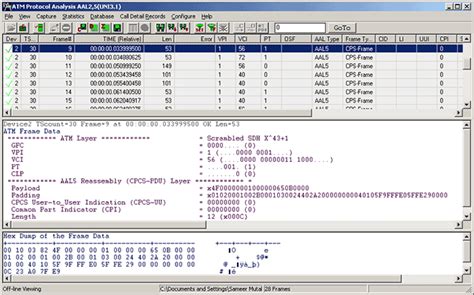 Atm Protocol Analyzer For Oc 3 Stm 1 And Oc 12 Stm 4