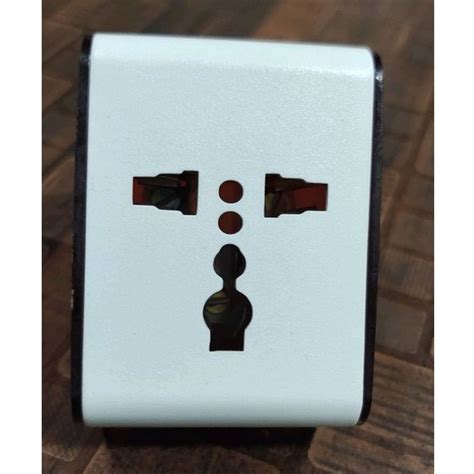 White Electric Polycarbonate Socket Pin At Piece In Vasai Virar