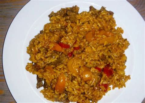 Recipe Of Award Winning Pepper Steak And Rice