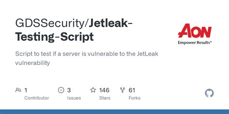 Github Gdssecurityjetleak Testing Script Script To Test If A Server