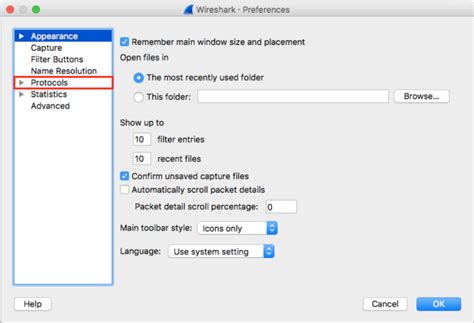 Setting Up Wireshark For Packet Captures Mist