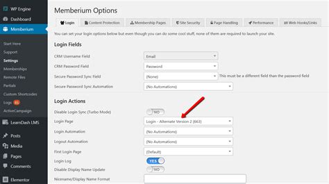 Login Page Memberium For Activecampaign Wordpress Membership Plugin