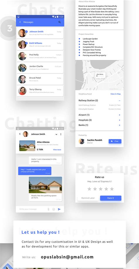 Real Estate App UI For Android IOS Property Hub On Behance
