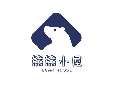 熊熊小屋logo设计 标小智