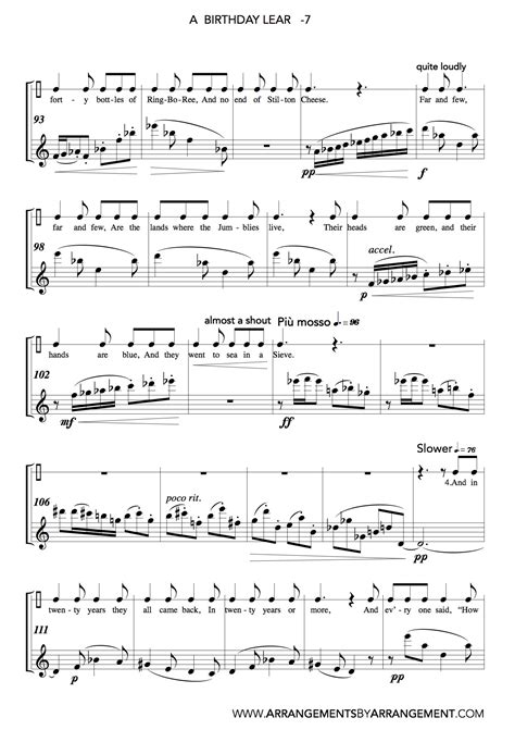 Boyd A Birthday Learnarrator And Flute Arrangements By Arrangement