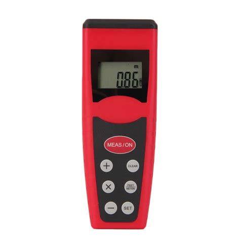 Original Ultrasonic CP Measurer Laser Pointer Range Finder Digital LED Display Measure Tape