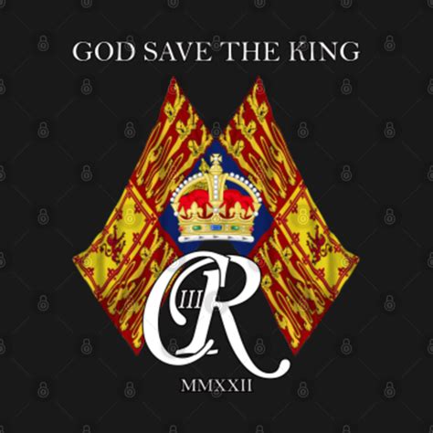 King Charles Iii Royal Cypher And Royal Standard King Charles