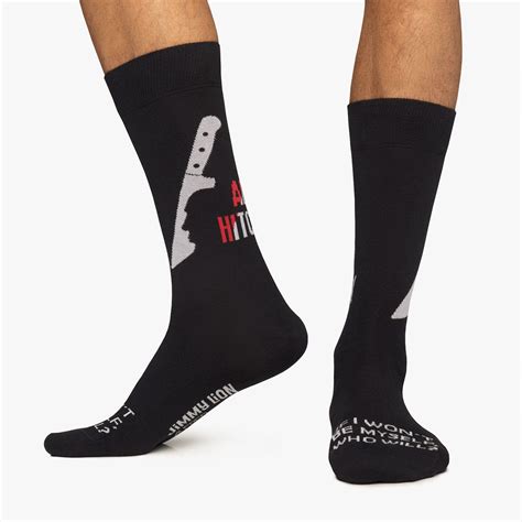 Hitchcock Knife Socks Alfred Hitchcock X Jimmy Lion