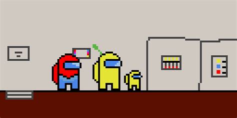 Among Us Pixel Art