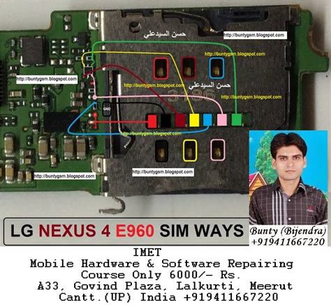 LG Nexus E Sim Card Ways Insert Sim Solution Mobile Repairing Institute IMET In Meerut