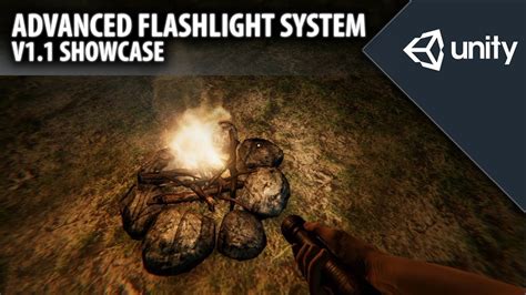 Advanced Flashlight System V11 Showcase Unity Asset Youtube