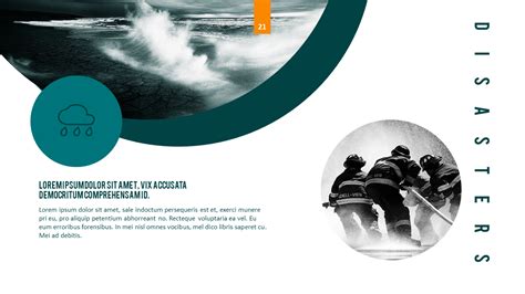 Natural Disasters PPT Background Images