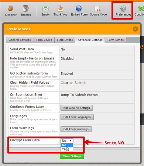 Problem With Reports On Encrypted Form
