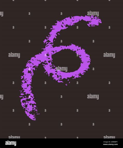 Simple Curl Drawn With Crayons Stock Vector Image And Art Alamy