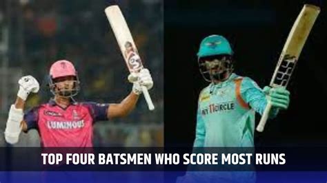Ipl 2024 Top Four Batsmen Who Score Most Runs In Rr Vs Lsg Match 4