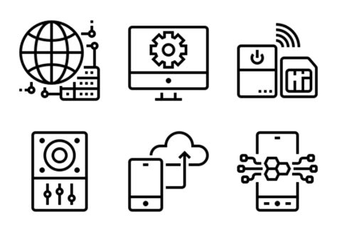 Technology And Electronic Icons By PenSmasher