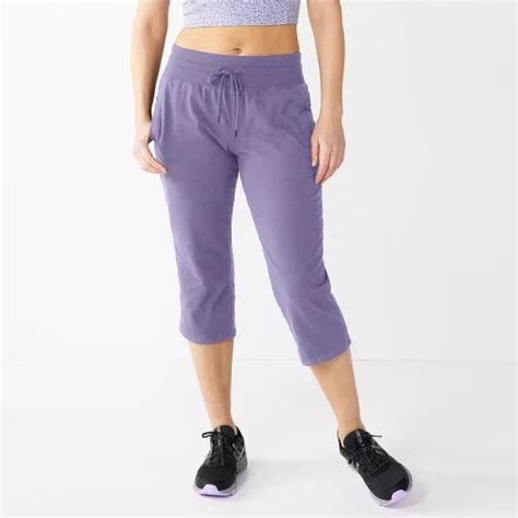 Shop Womens Tek Gear® Essential Straight Leg Workout Capris Online