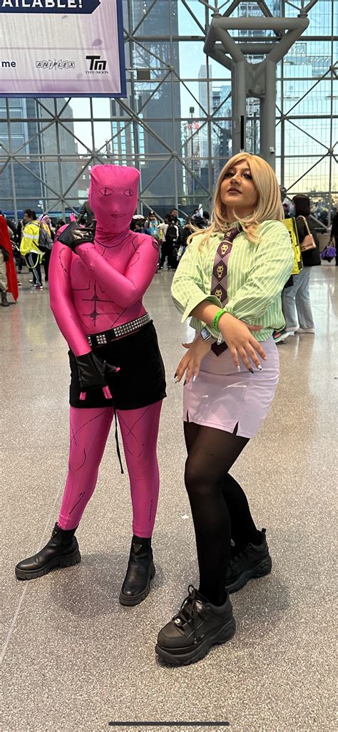 Me And My Best Friend At Anime Nyc Rshitpostcrusaders Jojos