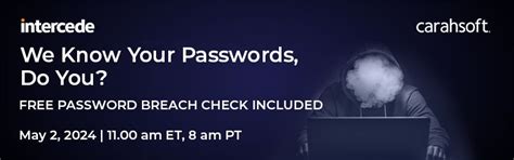 Intercede On Linkedin Passwords Security Databreach Phishingresistant Cybersecurity…