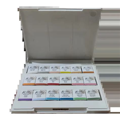 آبرنگ متالیک افرا 18 رنگ قلمتراش