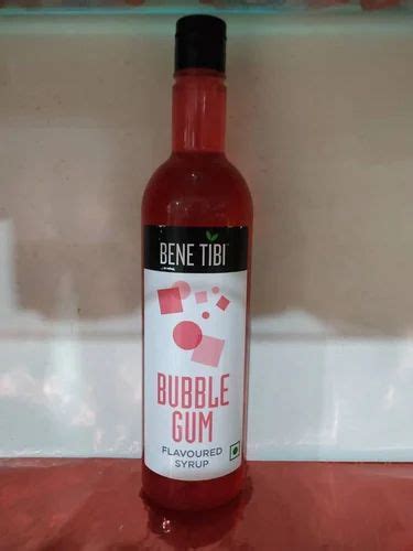 Red Bubble Gum Flavour Syrup Packaging Type Glass Bottle At Best Price In Jaipur