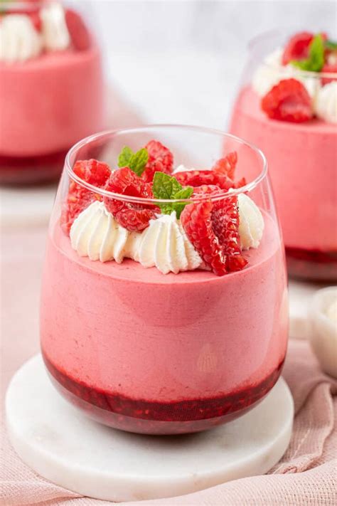 Raspberry Mousse Spatula Desserts