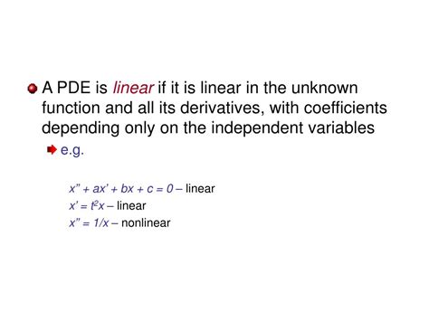 Ppt Partial Differential Equations Powerpoint Presentation Free