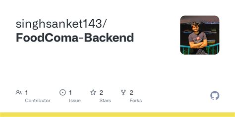 GitHub Singhsanket143 FoodComa Backend