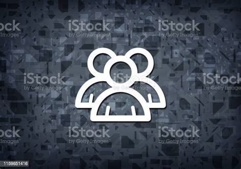 組圖示黑色背景向量圖形及更多人圖片 人 人群 圖示 Istock