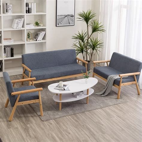 Simple Living Room Sofa Set