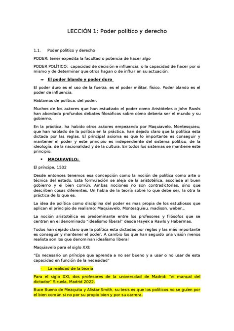Apuntes Tema 1 De Fundamentos De Derecho Constitucional Apuntes De