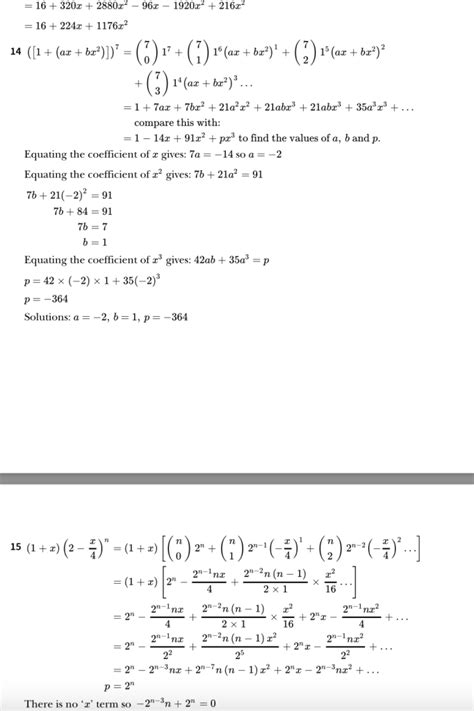 9709 P1 Series Exercise 2 Worked Solutions Maths With David