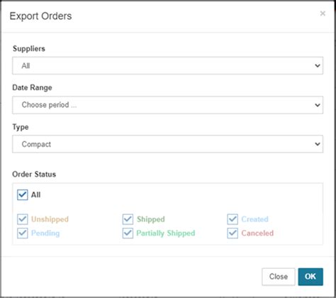Exporting Orders By Warehouse StoreAutomator