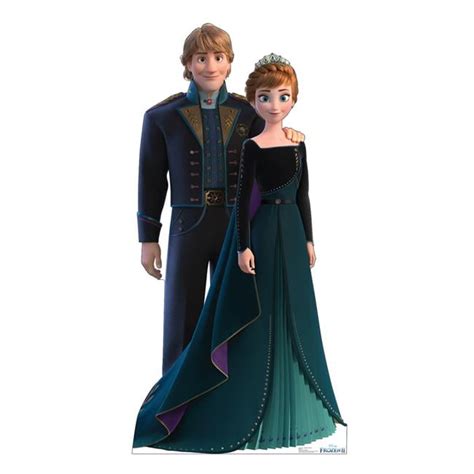 74 X 37 In Anna And Kristoff Cardboard Cutout Frozen 2 Epilogue