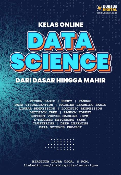 Kelas Online Belajar Data Science Python Dari Dasar Hingga Mahir Kursus Digital