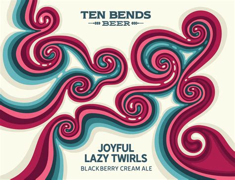 Joyful Lazy Twirls Ten Bends Beer Vermont Craft Brewery