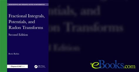 Fractional Integrals Potentials And Radon Transforms
