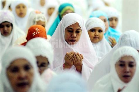 Malam Nisfu Syakban Di Masjid Agung Palembang Foto 13 110442
