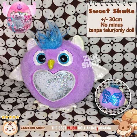 Promo Boneka Zuru Rainbocorn Sequinshake Sweet Surprise Plush Diskon