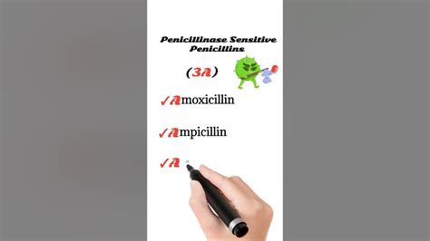 Penicillinase Sensitive Penicillins Youtube