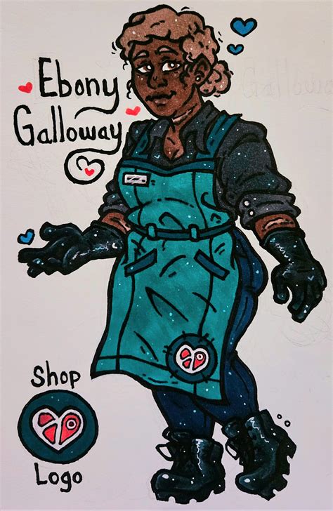 Wip Ref Ebony The Butcher By Skullstroid On Newgrounds