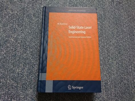 Solid State Laser Engineering Walter Koechner Beograd