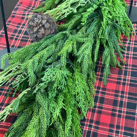 Pine Garland Etsy