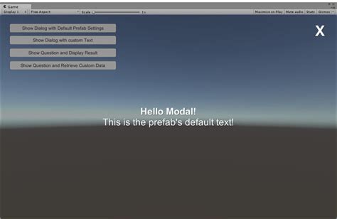 Easy Modal Dialog
