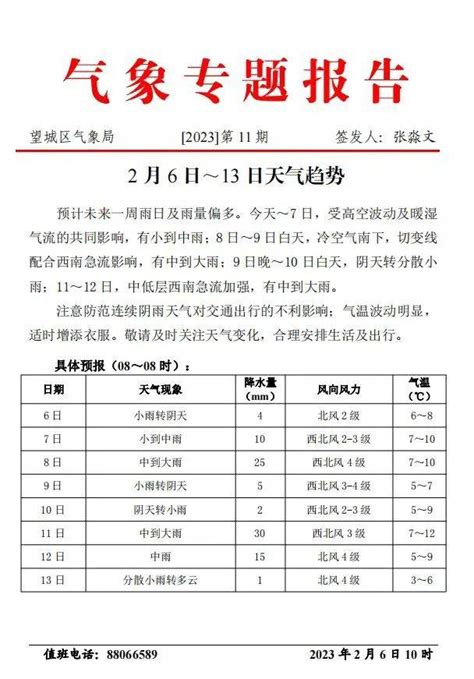 注意！气温持续走低望城本周天气是影响小到中雨未来