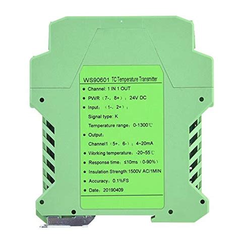 Buy Electrical Signal Isolator Analog Signal Isolator Type K Thermocouple Signal Input 4 20ma