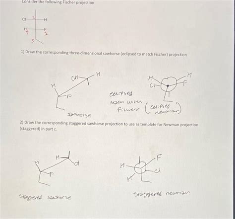 Solved Consider The Following Fischer Projection 1 Draw Chegg