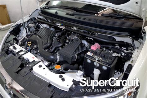 Supercircuit Chassis Strengthening Bars Perodua Bezza Front Strut Bar